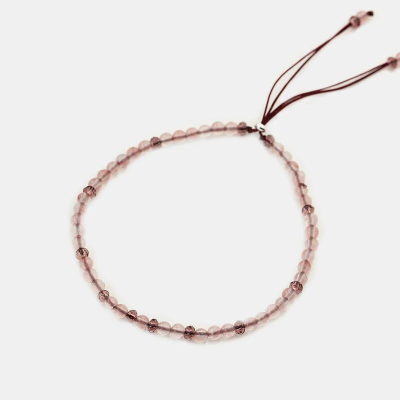 Lin - Bracelet Quartz Rose – Terre de Siam