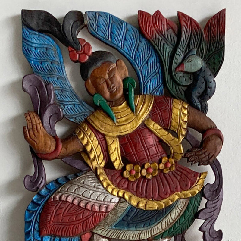 Panneau Mural Rectangle Kannari - 120 cm – Terre de Siam