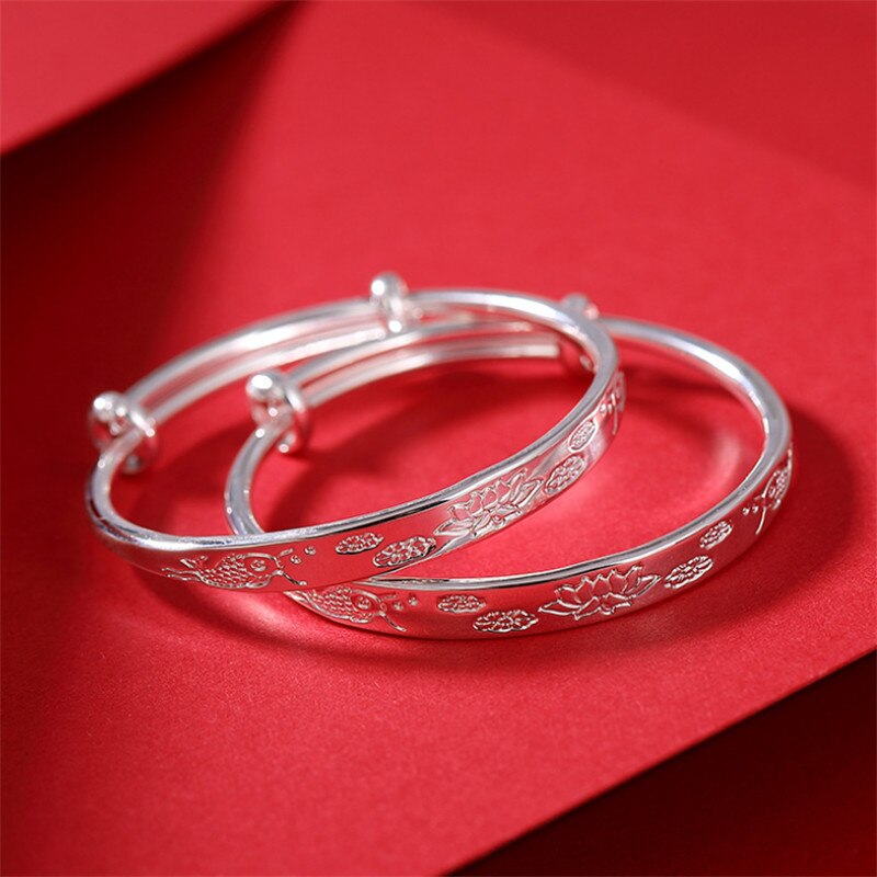 Tanaka - 2 x ankle bracelets Silver – Terre de Siam