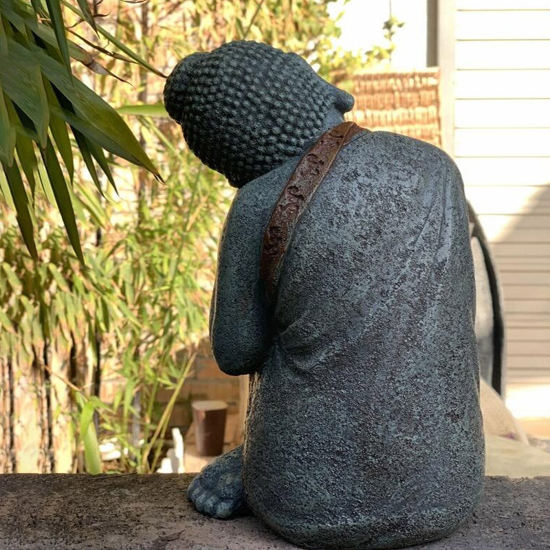 Buddha leaning head - statue 25 cm – Terre de Siam