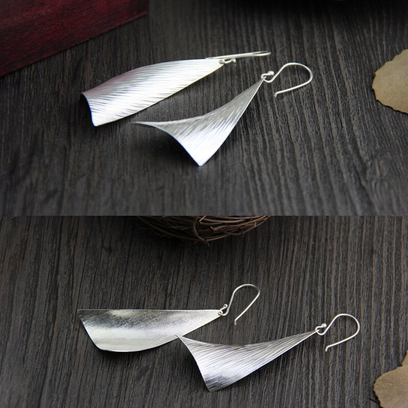 Makura - earrings Silver – Terre de Siam